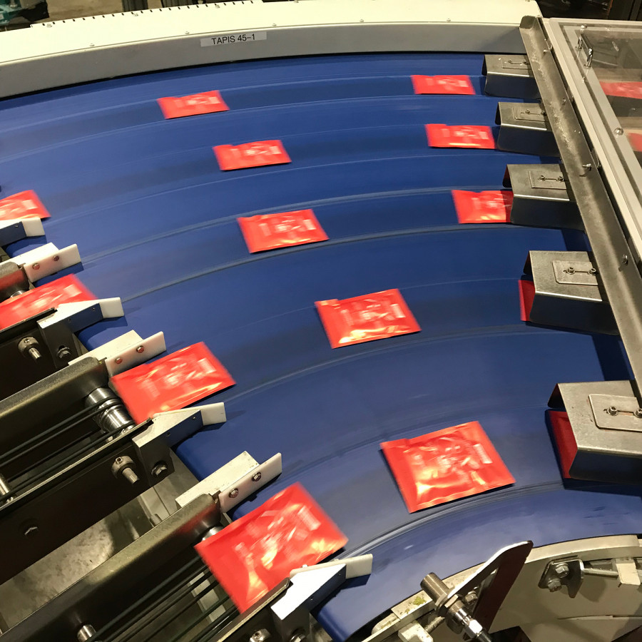 Convoyeurs - Gestion transfert flux des produits - CIAM Pack SARL