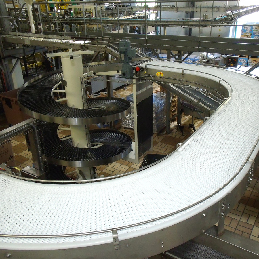 Elevators - Product flow handling systems - CIAM Pack SARL