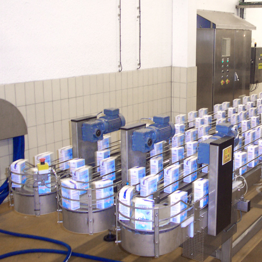 Accumulation Tables - Product flow handling systems - CIAM Pack SARL